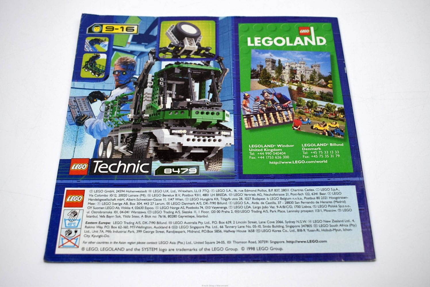 LEGO Katalog [1998] [EU] europejski mini Krecik Sklep z Marzeniami