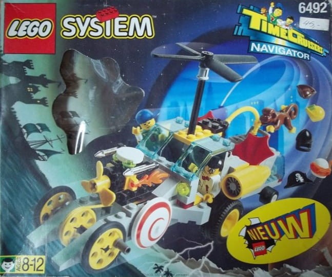LEGO 6492 Hypno Cruiser [Time Cruisers] z instrukcją i pudełkiem Krecik ...