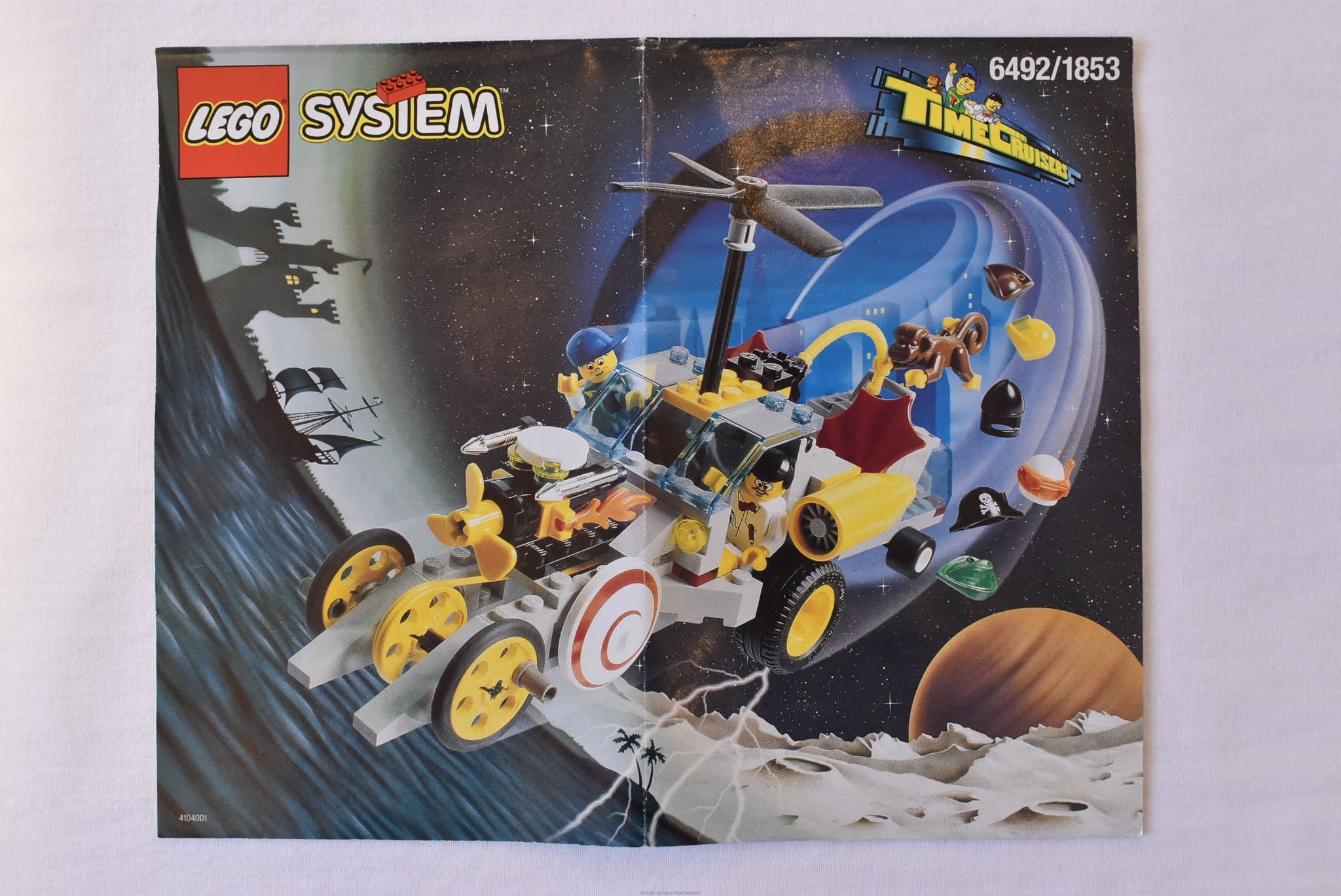 LEGO 6492 Hypno Cruiser [Time Cruisers] z instrukcją i pudełkiem Krecik ...