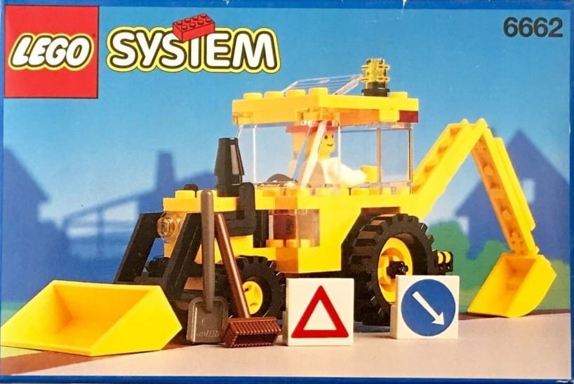 LEGO 6662 Backhoe [Classic Town: Construction] | city miasto Krecik ...