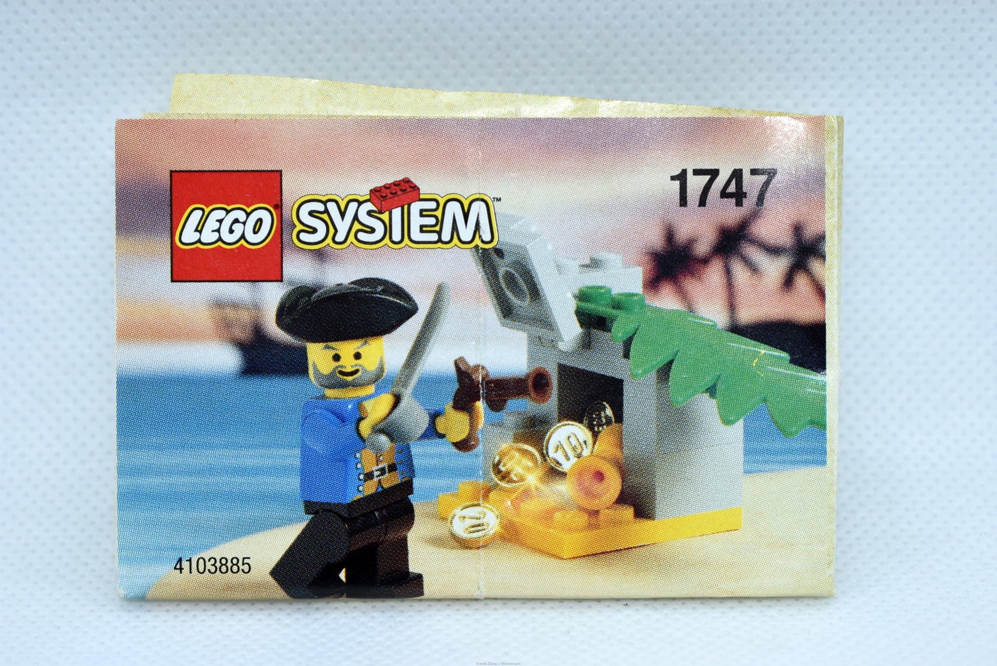 LEGO 1747 Treasure Surprise [Pirates: Pirates I] z instrukcją Krecik ...