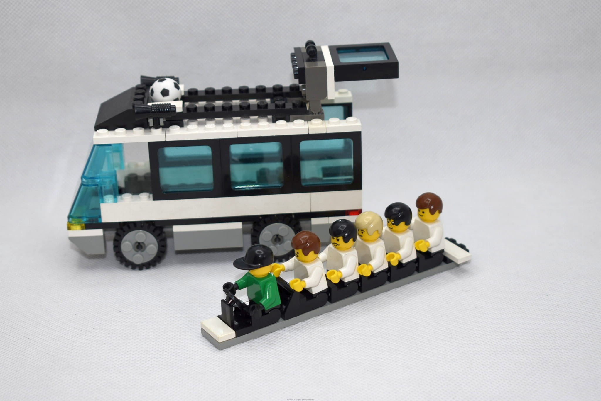 LEGO 3404 Black Bus [Sports: Soccer] z instrukcją Krecik Sklep z Marzeniami