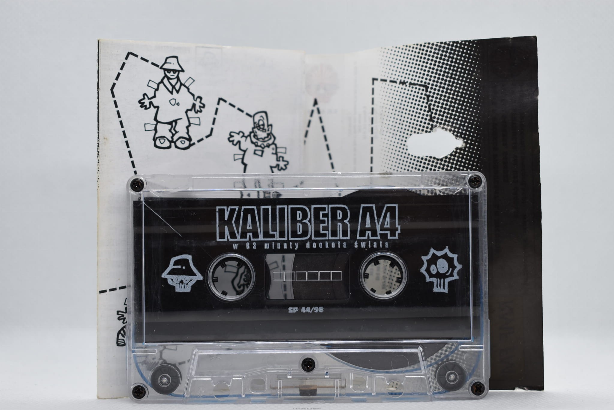 Kaseta Kaliber 44 W 63 minuty dookoła świata [1998] [S.P. Records ...