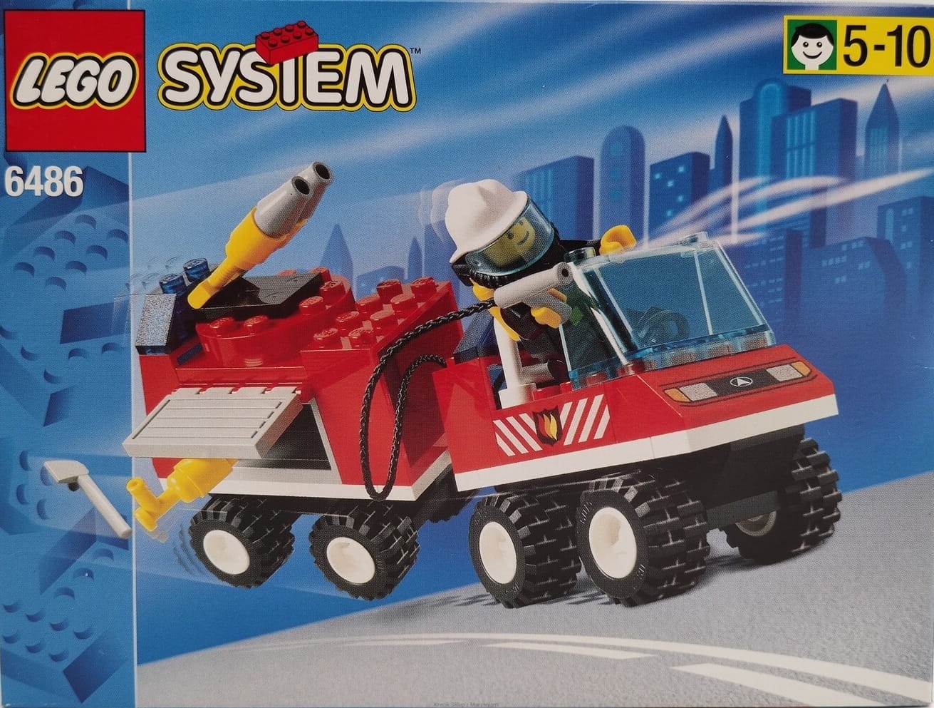 LEGO 6486 Fire Engine [Town Jr.: Fire] | city miasto Krecik Sklep z ...