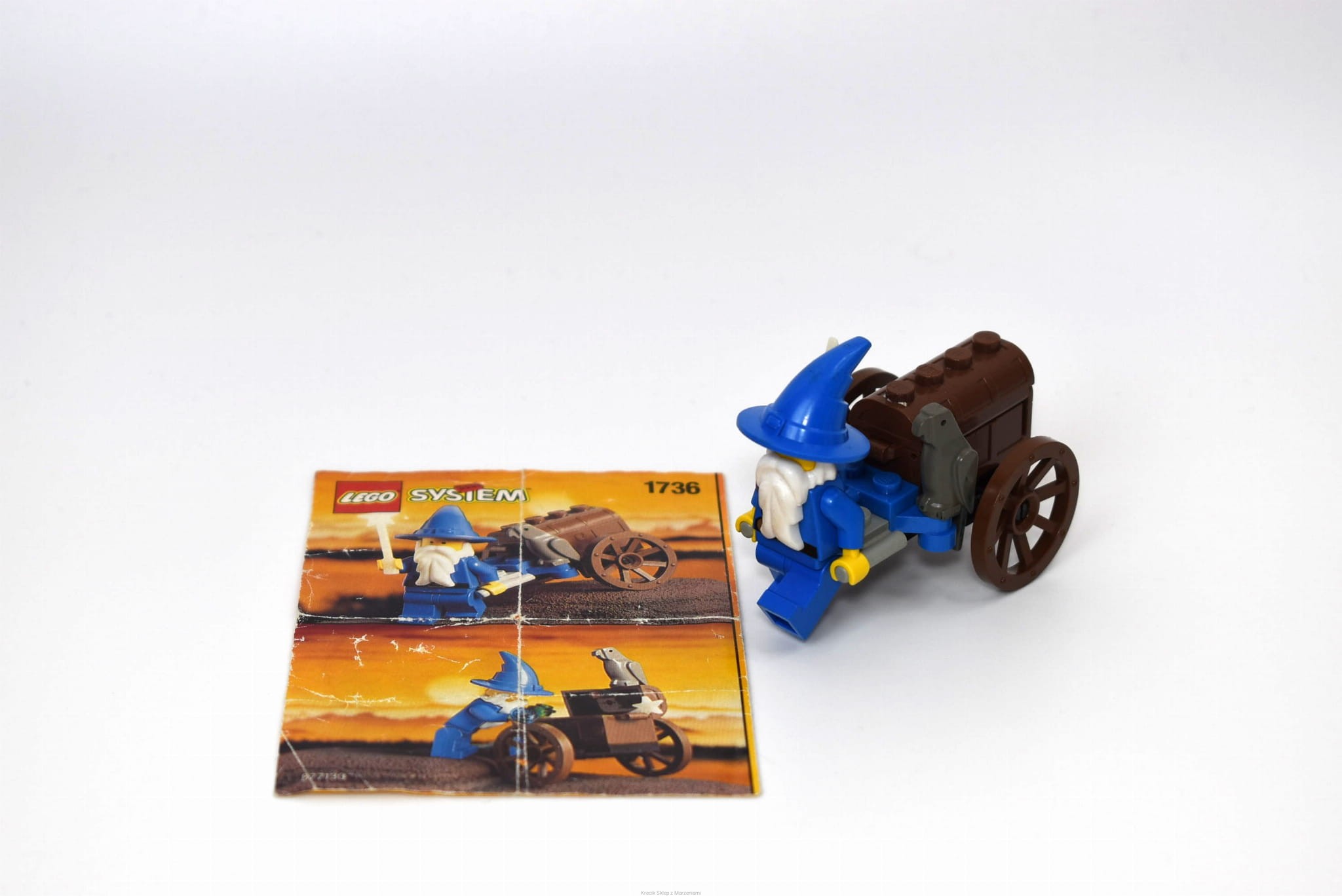 LEGO 1736 Wizard's Cart [Castle: Dragon Knights] z instrukcją | zamek ...