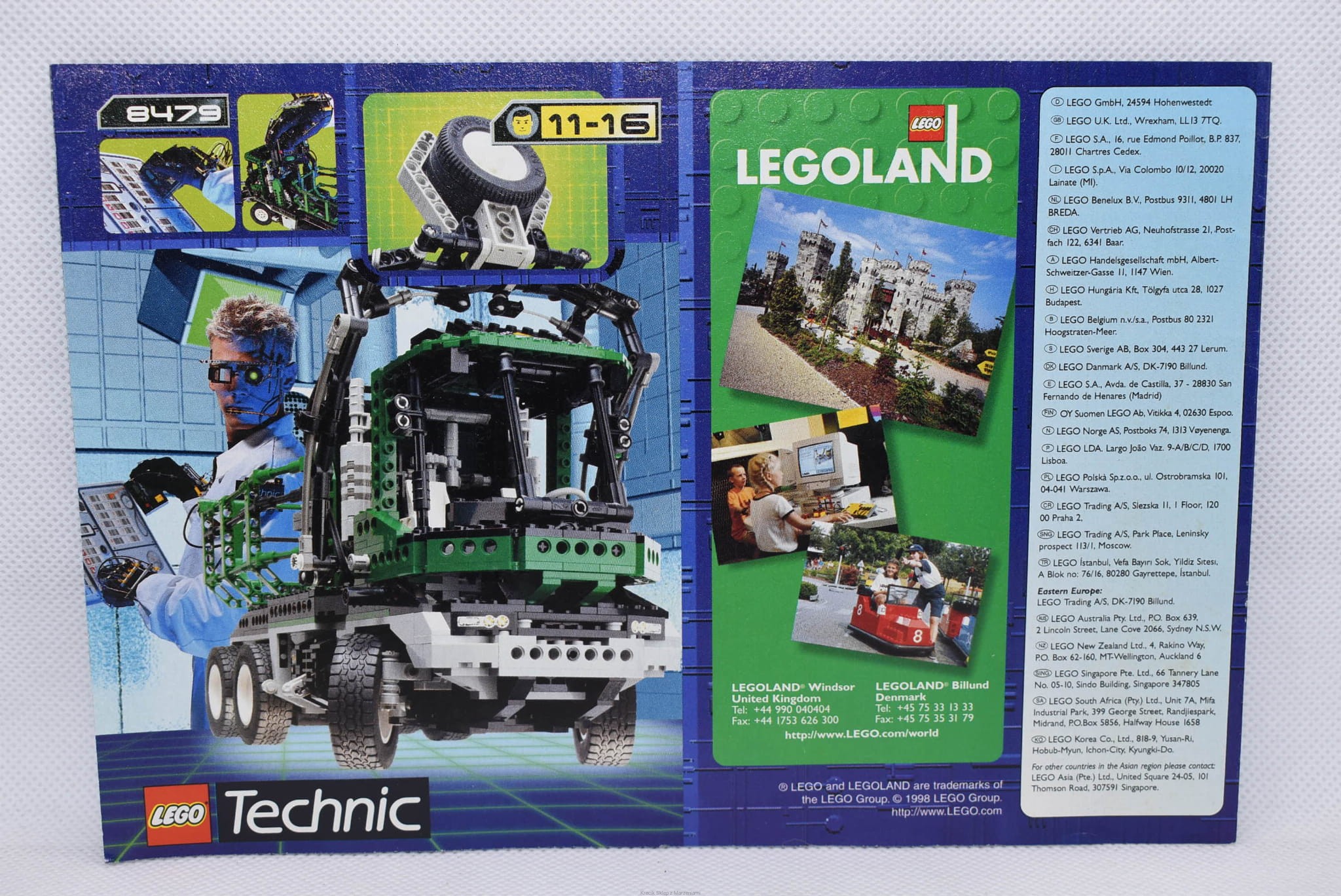 LEGO Katalog Technic [1998] [EU] europejski Krecik Sklep z Marzeniami