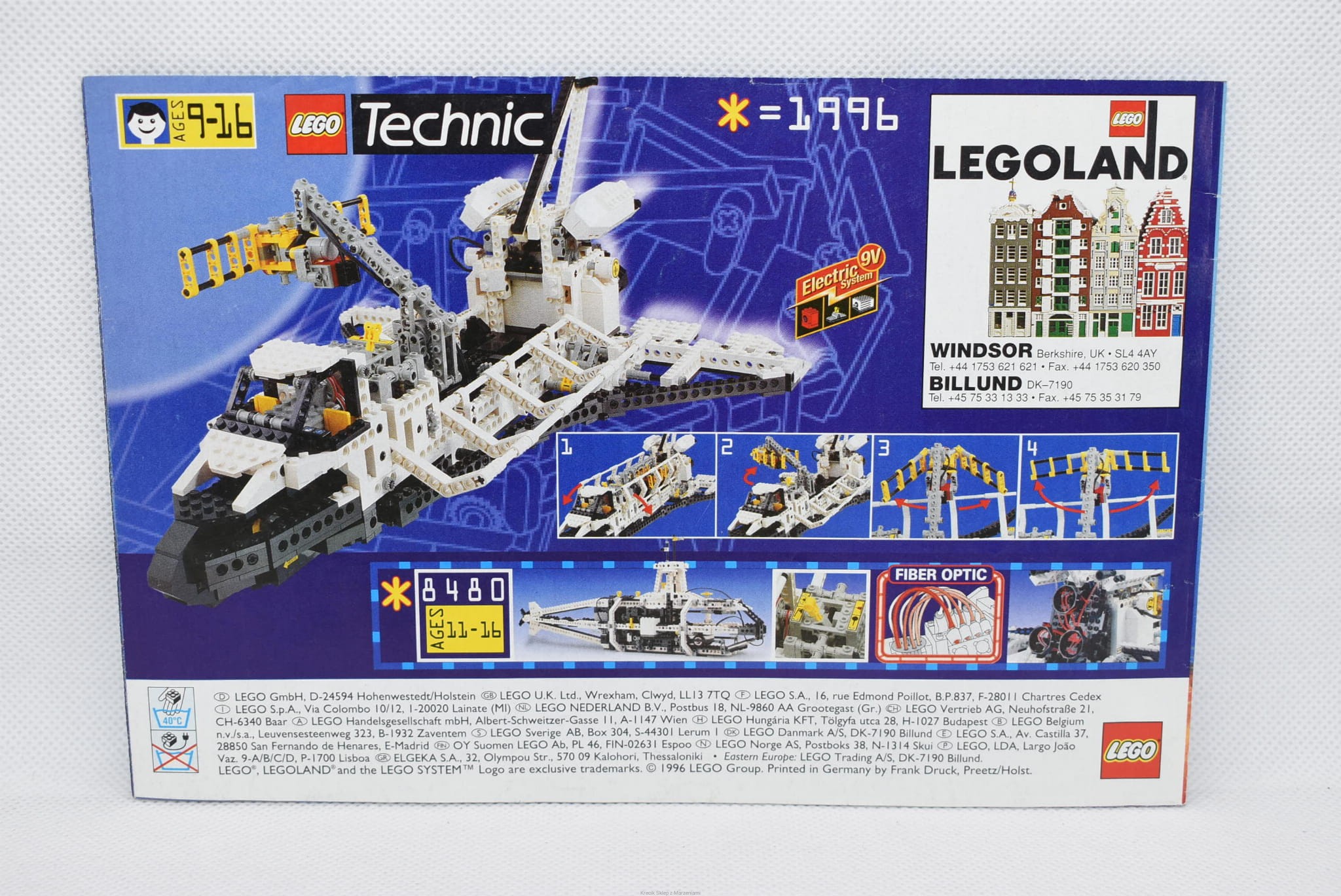 LEGO Katalog [1996] [EU] europejski Krecik Sklep z Marzeniami