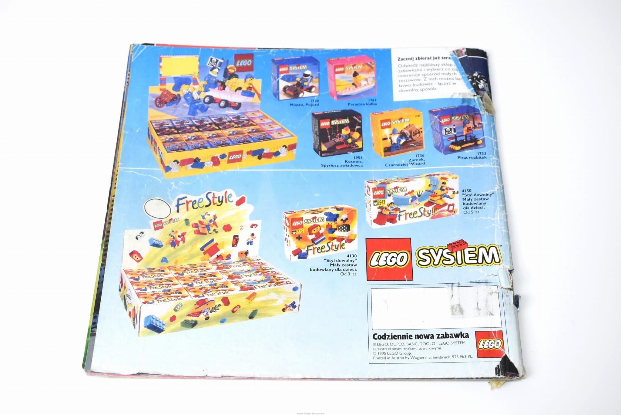 LEGO Katalog [1995] [PL] polski Krecik Sklep z Marzeniami