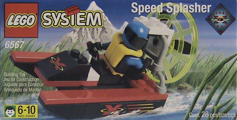 LEGO 6567 Speed Splasher [Town: Extreme Team] | city miasto motorówka ...