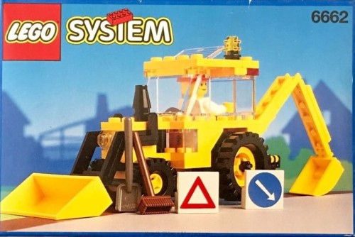 LEGO 6662 Backhoe [Classic Town: Construction] | city miasto Krecik ...