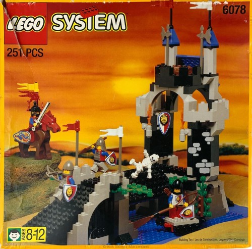 LEGO 6078 Royal Drawbridge [Castle: Royal Knights] z instrukcją | zamek ...