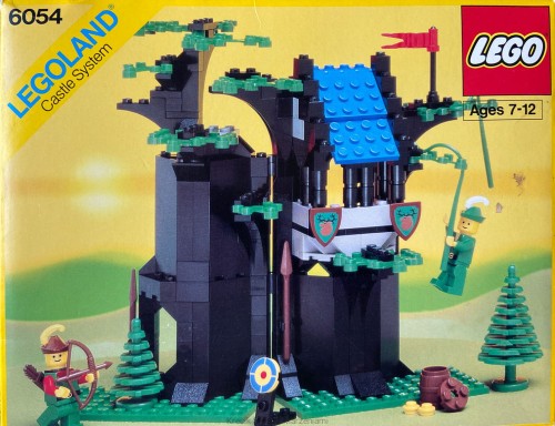 LEGO 6054 Forestmen's Hideout [Castle: Forestmen] | zamek robin hood ...