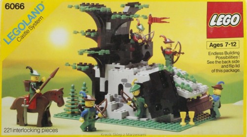 LEGO 6066 Camouflaged Outpost [Castle: Forestmen] z instrukcją | zamek ...