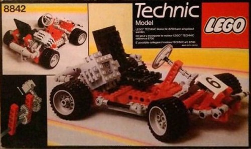 LEGO 8842 Go-Kart [Technic: Model: Race] z instrukcją | go-cart gokart ...